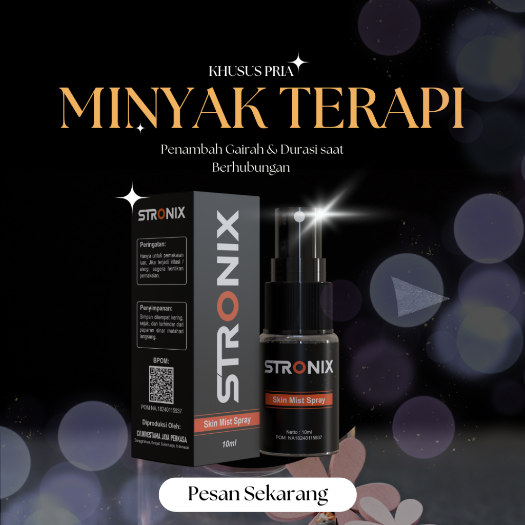 Jual 0BAT KUAT PRIA SEMPROT HERBAL STAMINA PRIA TERBAIK TAHAN LAMA ORIGINAL 100% BPOM STRONIX ...