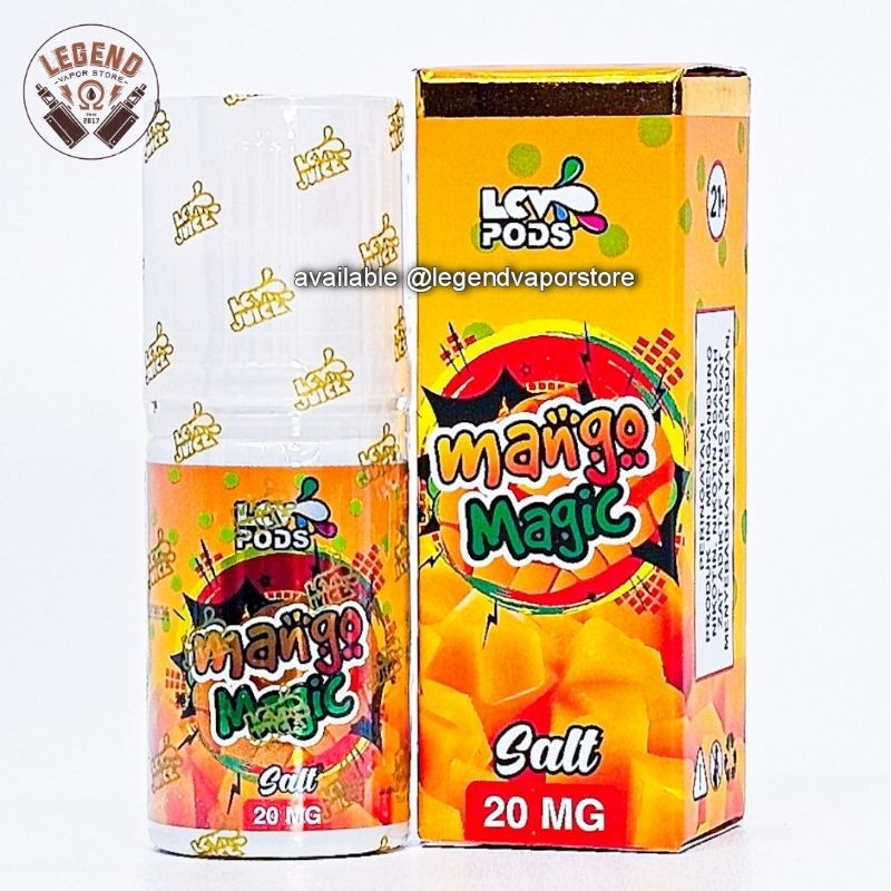 Jual SALT NIC - LIQUID LCV PODS Mango Magic 30ML 20MG AUTHENTIC ...