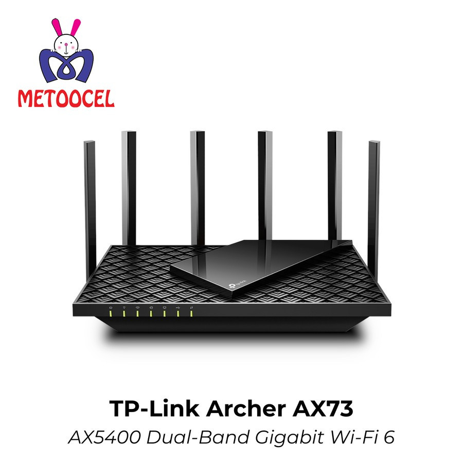 Jual TP-Link Archer AX73 AX5400 Dual-Band Gigabit Wi-Fi 6 Router ...