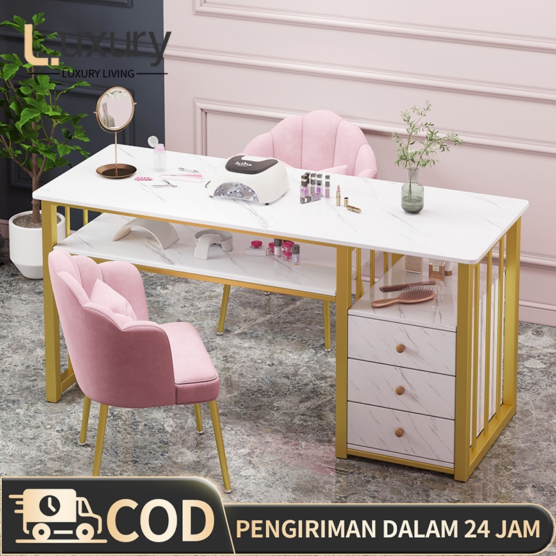 Jual LL Garansi&instalasi mudah 120-140CM Meja Nail Art / Meja kerja ...
