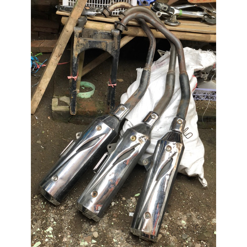 Jual KNALPOT KNAPOT TIREV TIGER REVO ORIGINAL EXHAUST TIREV TIGER ...