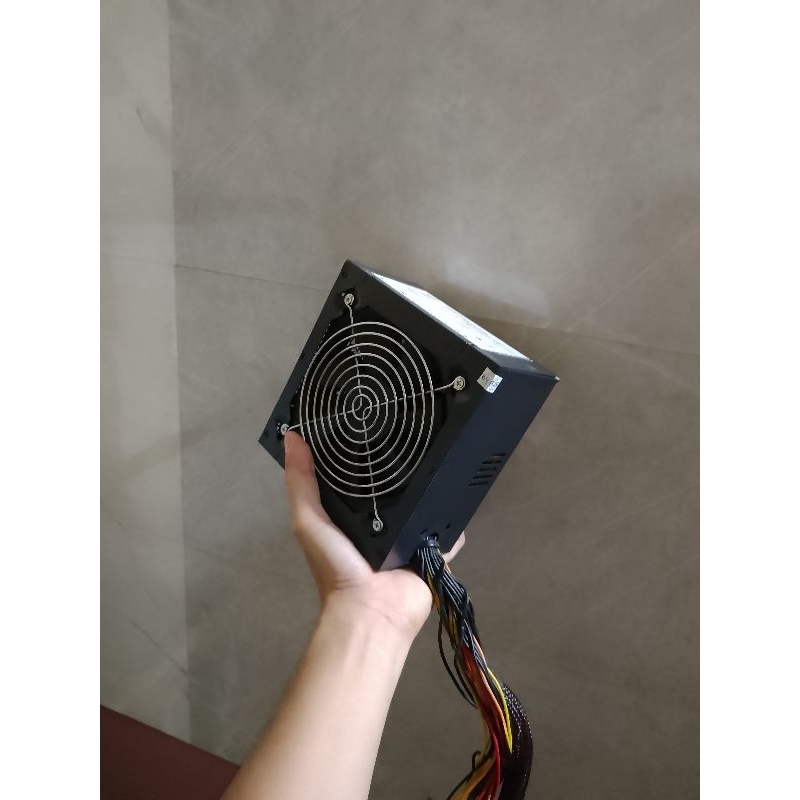 Jual PSU PURE 600watt / Double fan suport 2x 6pin +2+2Pin power Vga ...