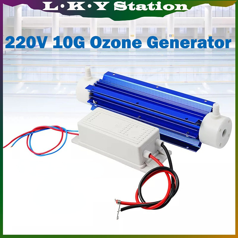 Jual [COD] 220V 10G Ozone Generator Tube Water Tabung Air Purifier Water Adjustable Purifier ...
