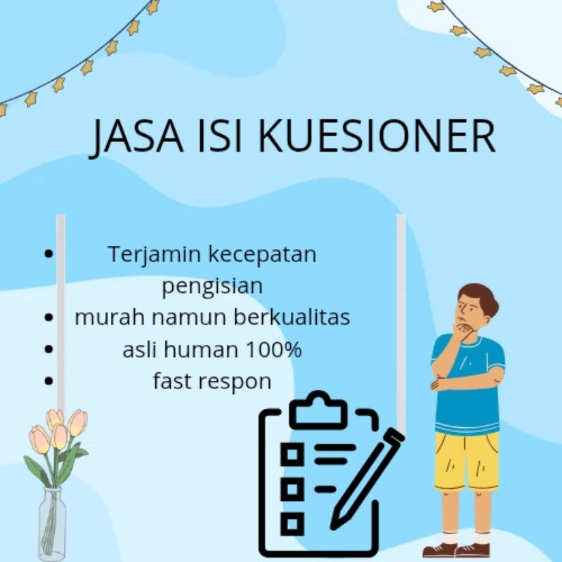 Jual isi kuesioner responden | Shopee Indonesia
