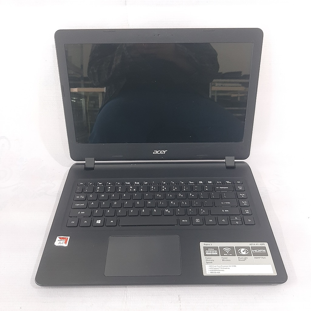 Jual ACER A314-41 AMD A4-9125 RAM 4GB SSD 256GB | Shopee Indonesia