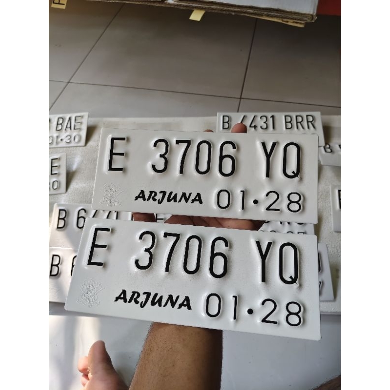 Jual PLAT CUSTOM NAMA CUSTOM (HARGA 1 PCS) | Shopee Indonesia