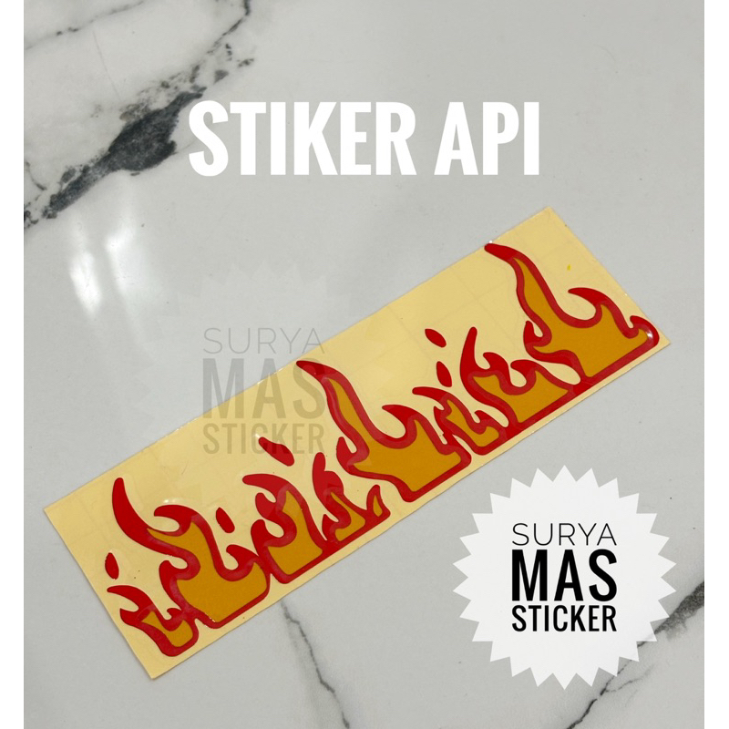 Jual stiker api menyala motor | Shopee Indonesia