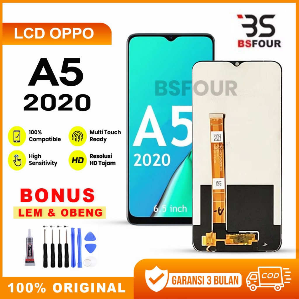 Jual LCD OPPO A5 2020 FULLSET TOUCHSCREEN ORIGINAL | Shopee Indonesia
