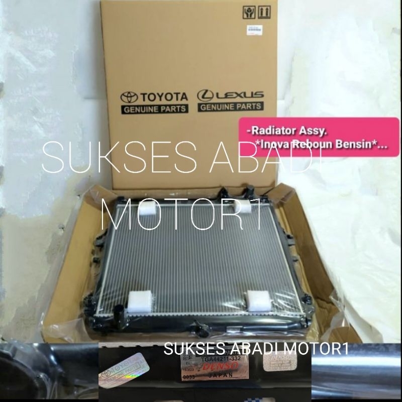 Jual RADIATOR ASSY INNOVA INOVA REBORN HILUX REVO FORTUNER VRZ BENSIN ...