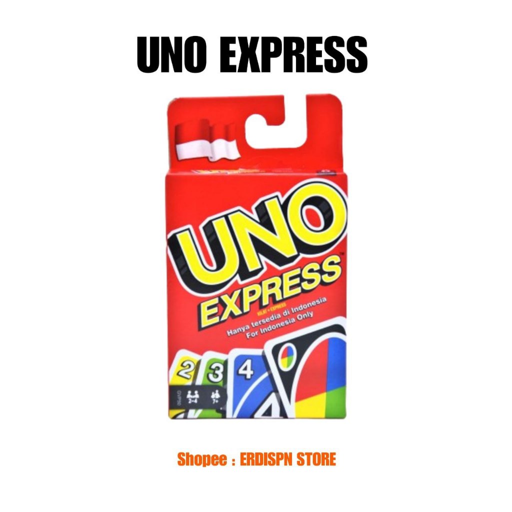 Jual UNO Express Original Kartu UNO Express Asli Mattel Game Card ...