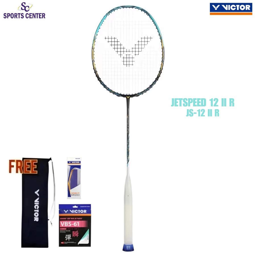 Jual New Raket Badminton Victor Jetspeed S 12 II R / JS-12 II R ...