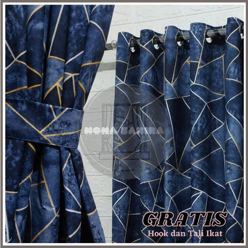 Jual GORDEN GORDENG POLOS GORDYN JENDELA HORDENG PINTU MINIMALIS ...