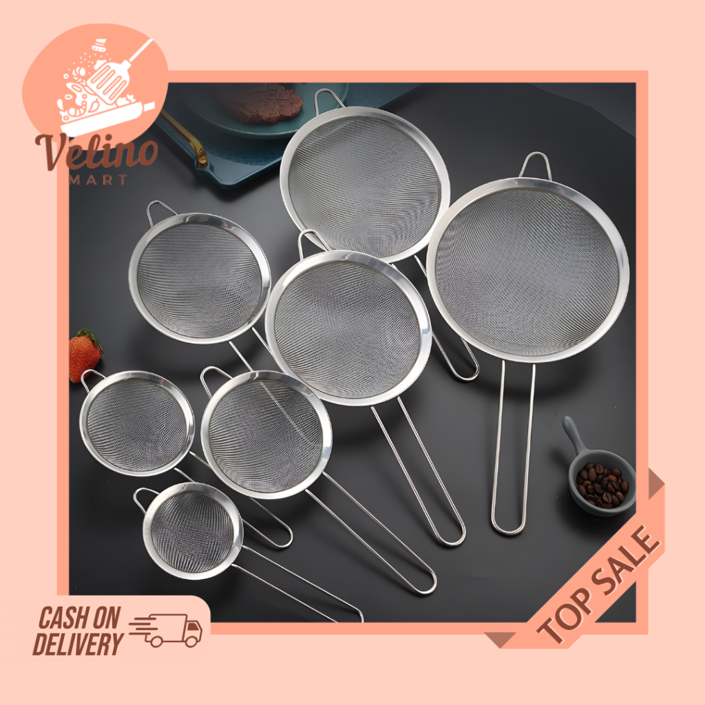 Jual Saringan Stainless Steel / Saringan Teh + Kopi Stainless Steel ...