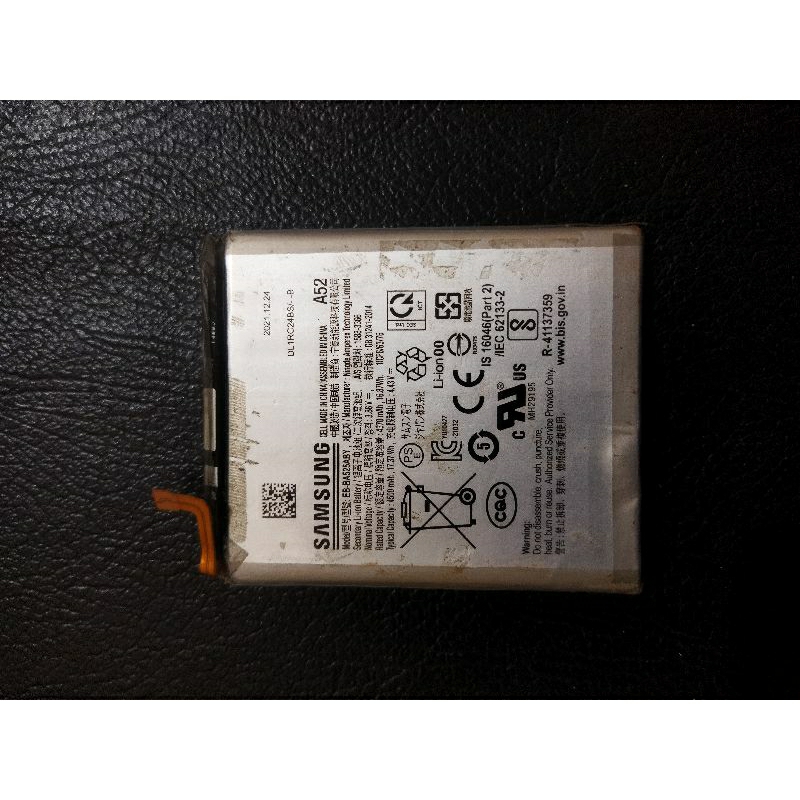 Jual Baterai Samsung A52 Original Copotan/Ori Bawaan Hp | Shopee Indonesia