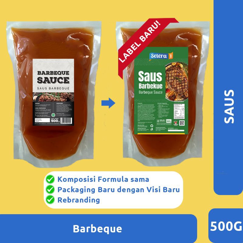 Jual Barbeque Sauce - Saus BBQ Selerafood 500gr/Pack | Shopee Indonesia