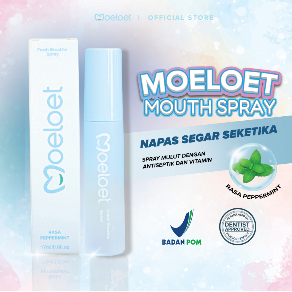Jual Moeloet - Mouth Spray Penyegar Mulut Gusi | Shopee Indonesia