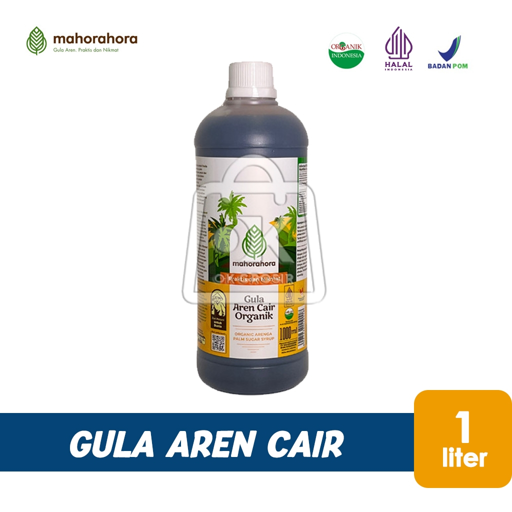 Jual Gula Aren Cair Organik MAHORAHORA / Palm Sugar Organic (Botol 1 ...