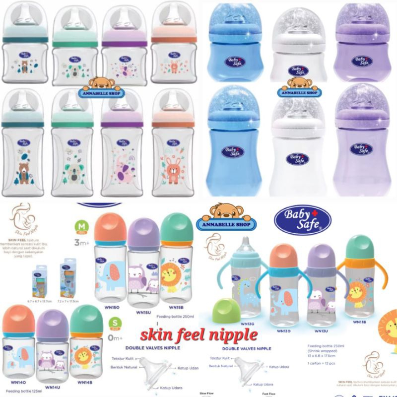 Jual Baby Safe WN07 WN08 WN11 WN12 WN13 WN14 WN15 Botol susu Wide Neck ...