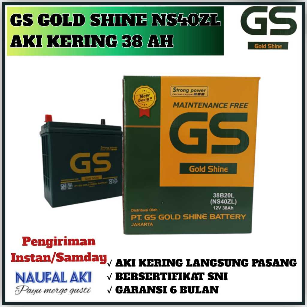 Jual Aki Mobil Ayla/Agya/Calya/Sigra/Jazz/Ertiga/Brio/Karimun/Datsun go/Baleno GS Gold Shine MF ...