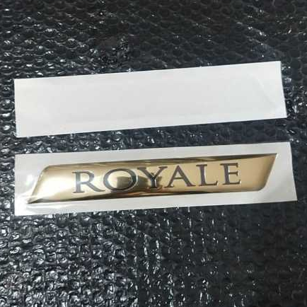 Jual emblem tulisan ROYALE isuzu MU-X original | Shopee Indonesia