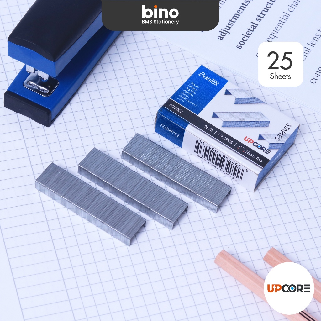 Jual [BMS Surabaya] Bantex Staples 26/6 Ujung Tajam Anti Karat | Untuk ...