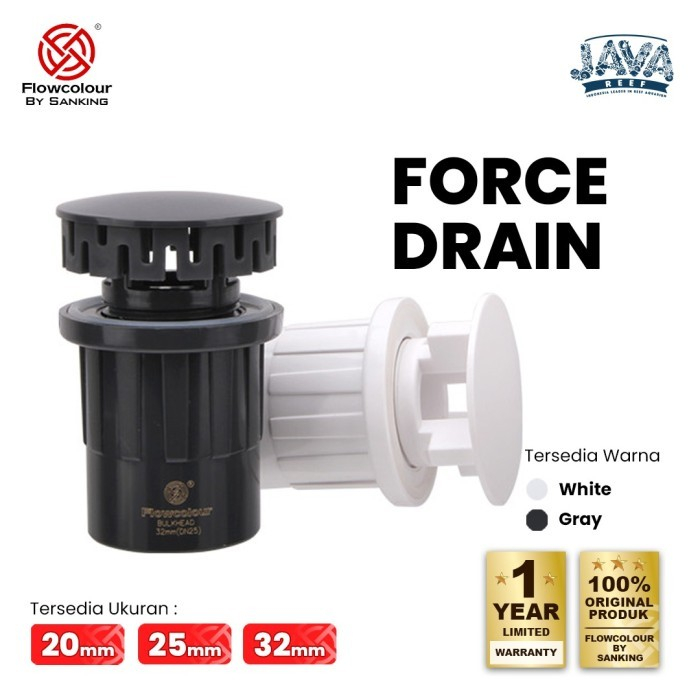 Jual Flowcolour Force Drain Pipe U – PVC by San King pipa Sanking | Shopee Indonesia