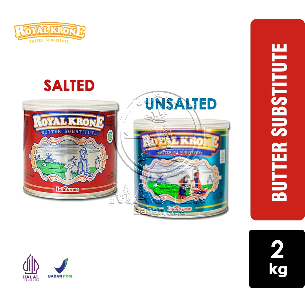 Jual Butter Substitute Royal Krone / BOS [Kaleng 2 Kg] | Shopee Indonesia