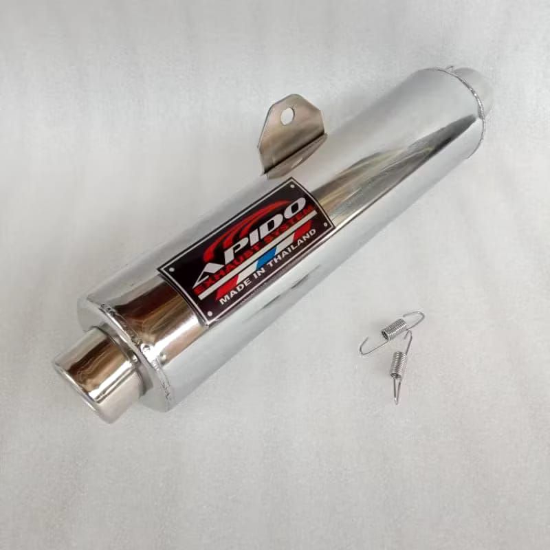 Jual Canister Apido Standar open pipe for Raider 150 Carb Raider 150fi ...