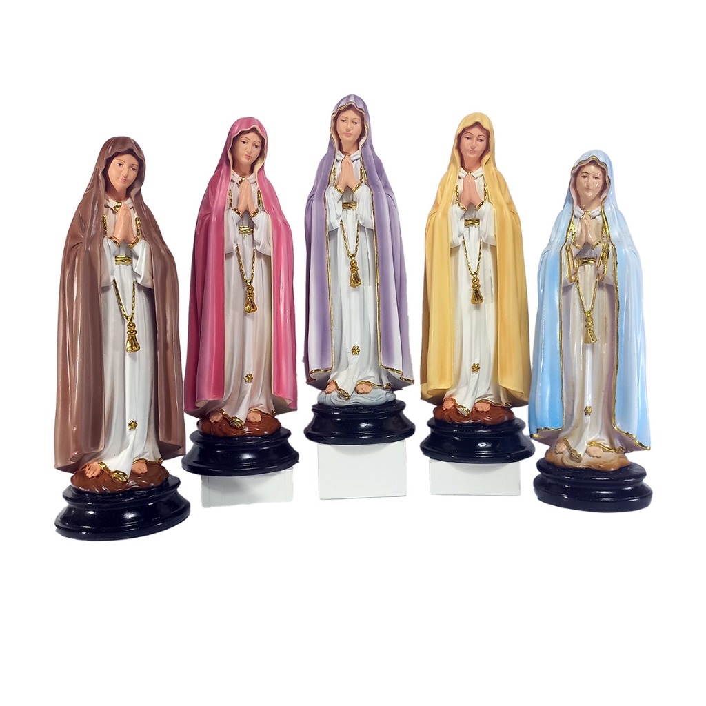 Jual Patung Maria Fatima 30 cm/Patung Maria Tangan Katup Doa Kalung ...