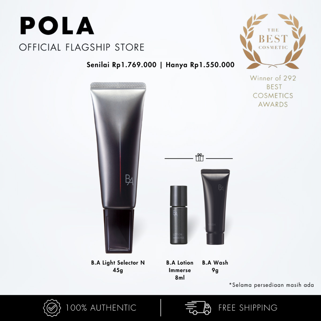 Jual [PRE-ORDER 30 HARI] POLA B.A Light Selector N Day Cream And Sunscreen For Face And ...