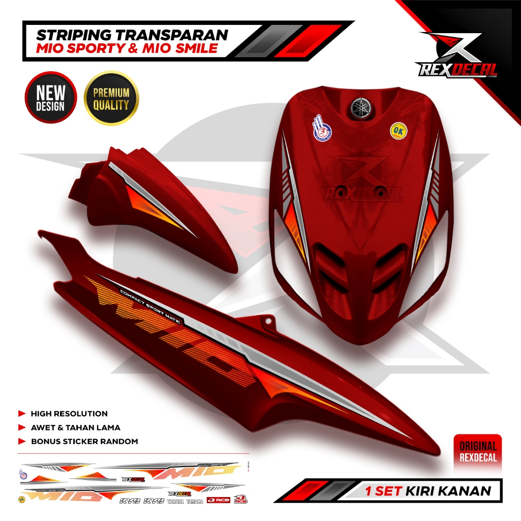 Jual STRIPING TRANSPARAN MIO SIMPLE TERBARU | STRIPING MIO SPORTY ...