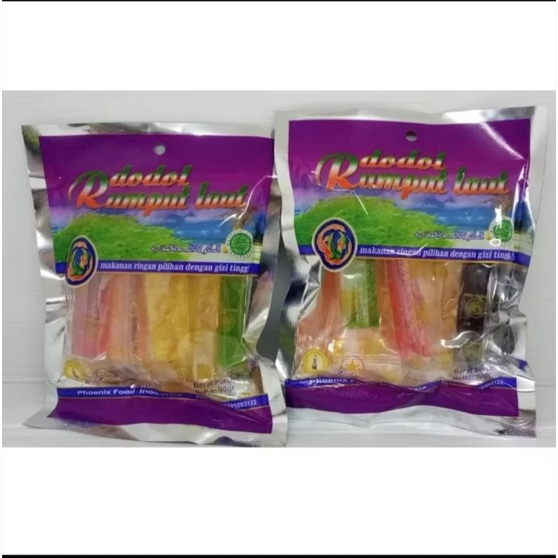 Jual Kinjo jelly candy dodol rumput laut phoenix HALAL khas mataram ...