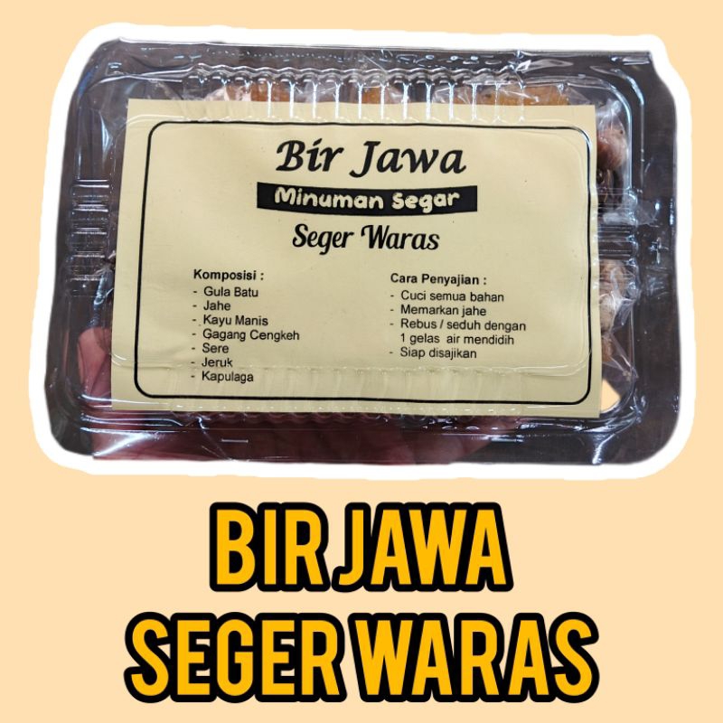 Jual Bir Jawa - wedang herbal tradisional - wedang rempah - isi 10 ...