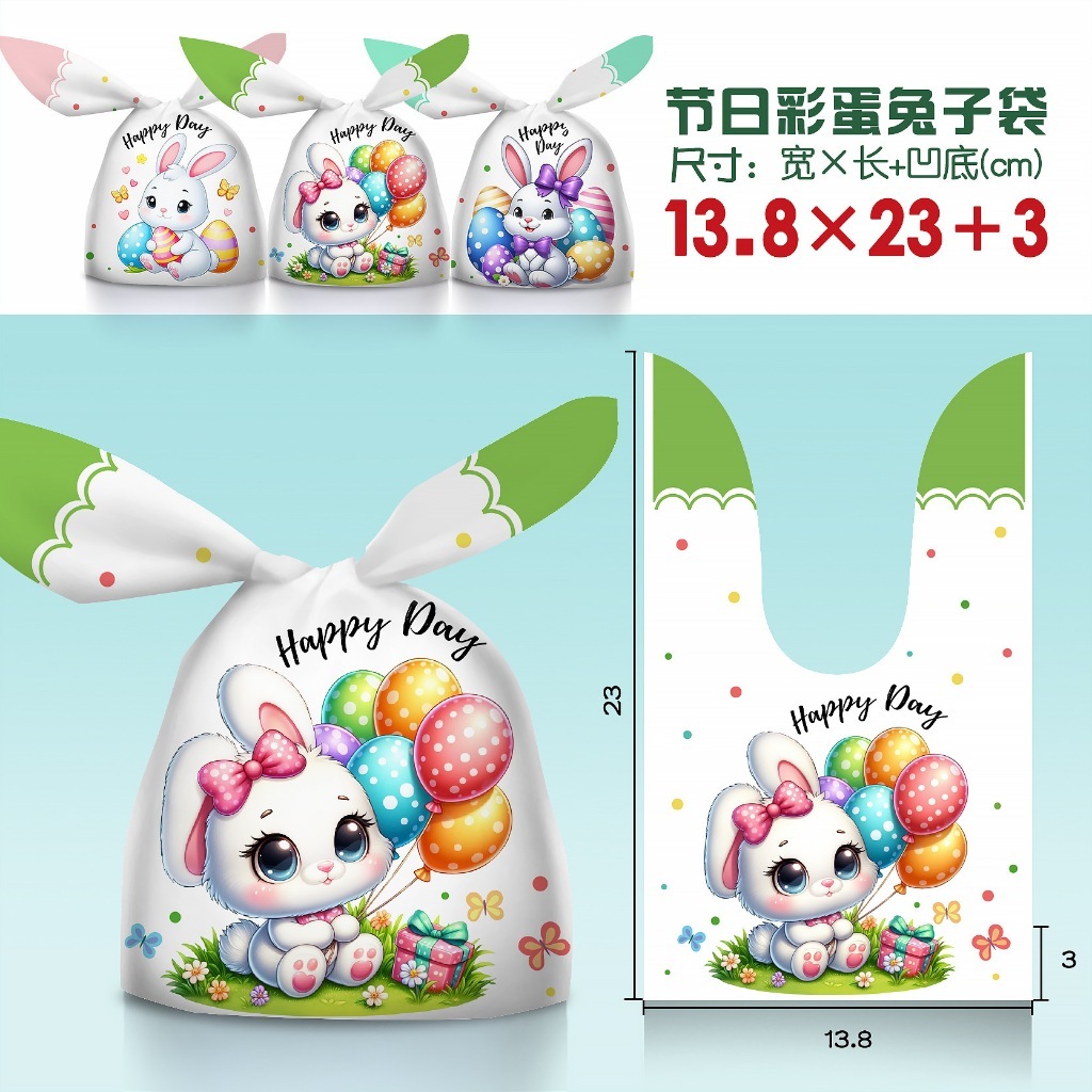 Jual 10Pcs Plastik Rabbit S/M edisi Paskah Easter Natal/Plastik model ...