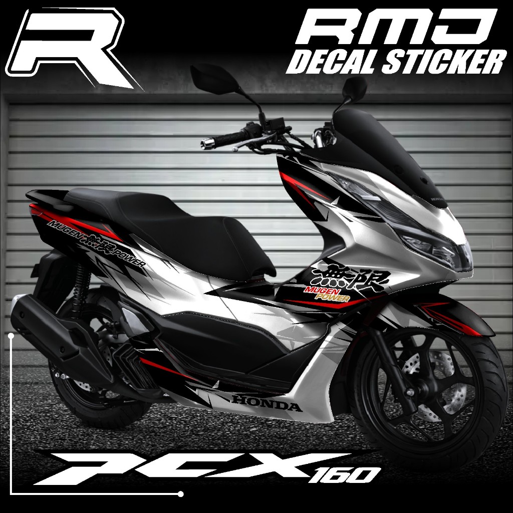 Jual (COD) PROMO Decal Stiker PCX 160 Full Body Stiker Dekal Striping ...