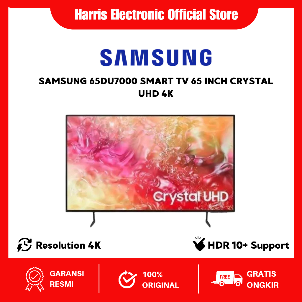 Jual SAMSUNG 65DU7000 SMART TV 65 INCH CRYSTAL UHD 4K | Shopee Indonesia
