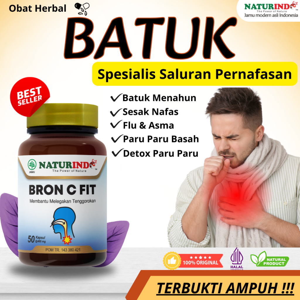 Jual Obat Batuk Menahun Batuk Kering Berdahak Ganggaun Pernafasan Gatal ...
