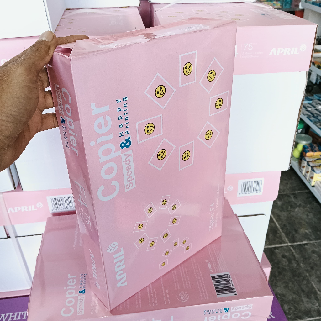 Jual KERTAS HVS COPIER F4 75GSM 1 RIM ISI 500 LEMBAR | Shopee Indonesia