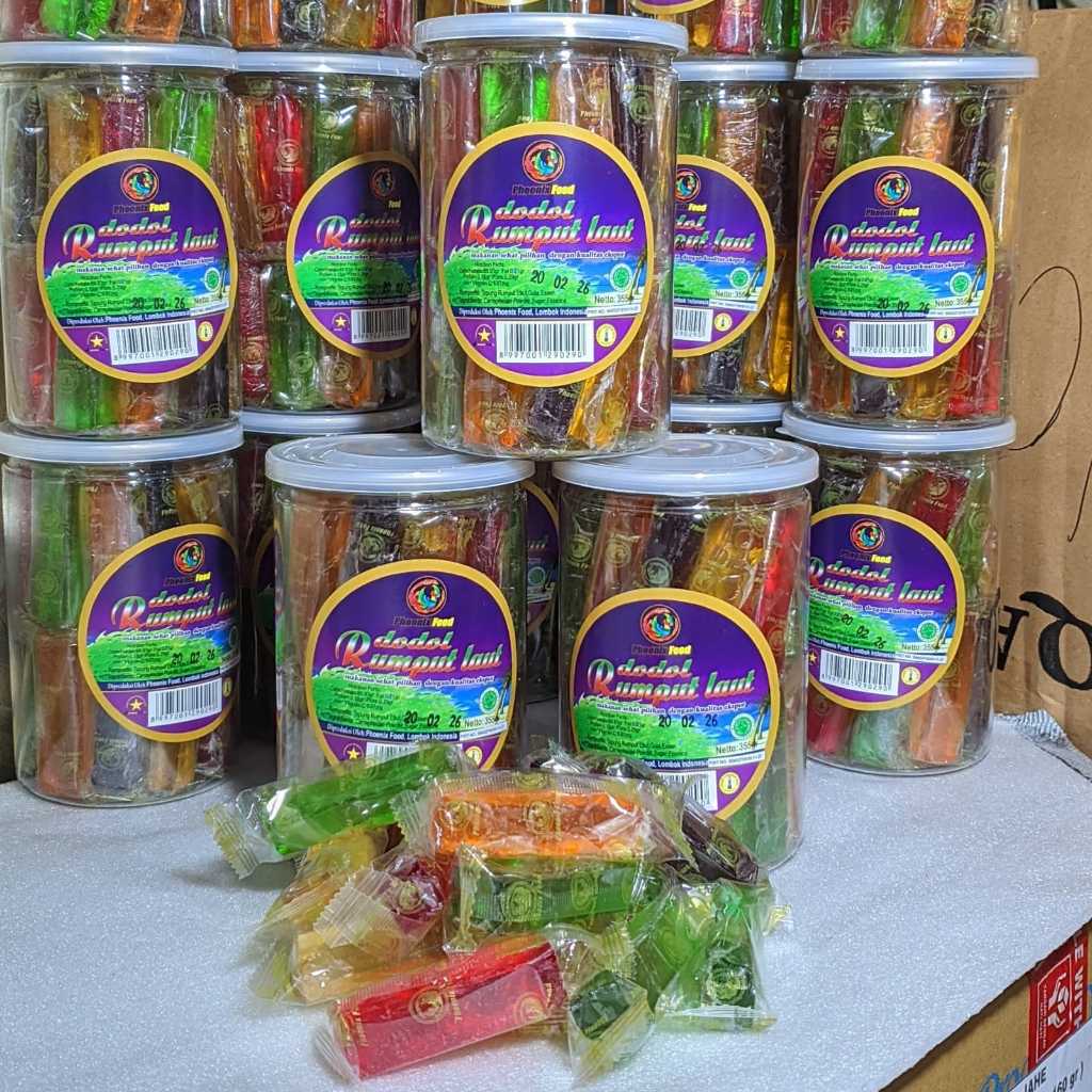 Jual [ HALAL ] Kinjo Jelly Dodol Free Toples Isi 355gr / Jelly Kinjo ...