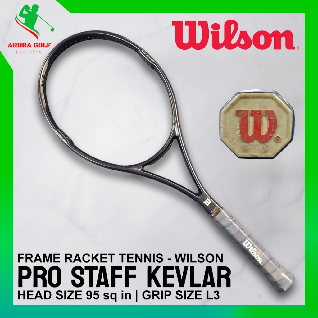 Jual Raket Tenis Tennis Frame Rangka Pro Staff Kevlar Power Tapper Beam ...
