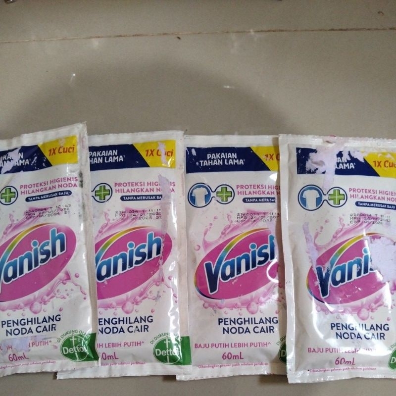 Jual Vanish 60 ml putih (reject) | Shopee Indonesia