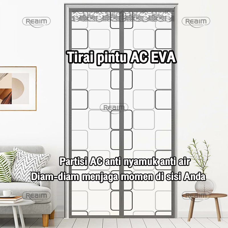 Jual Tirai Magnet plastik PVC 90x210cm/ 100x210cm Tirai Pintu kamar ...