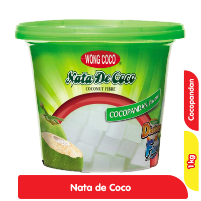 Jual WONG COCO Nata De Coco Sari Kelapa Cocopandan Bucket 1 kg | Shopee Indonesia