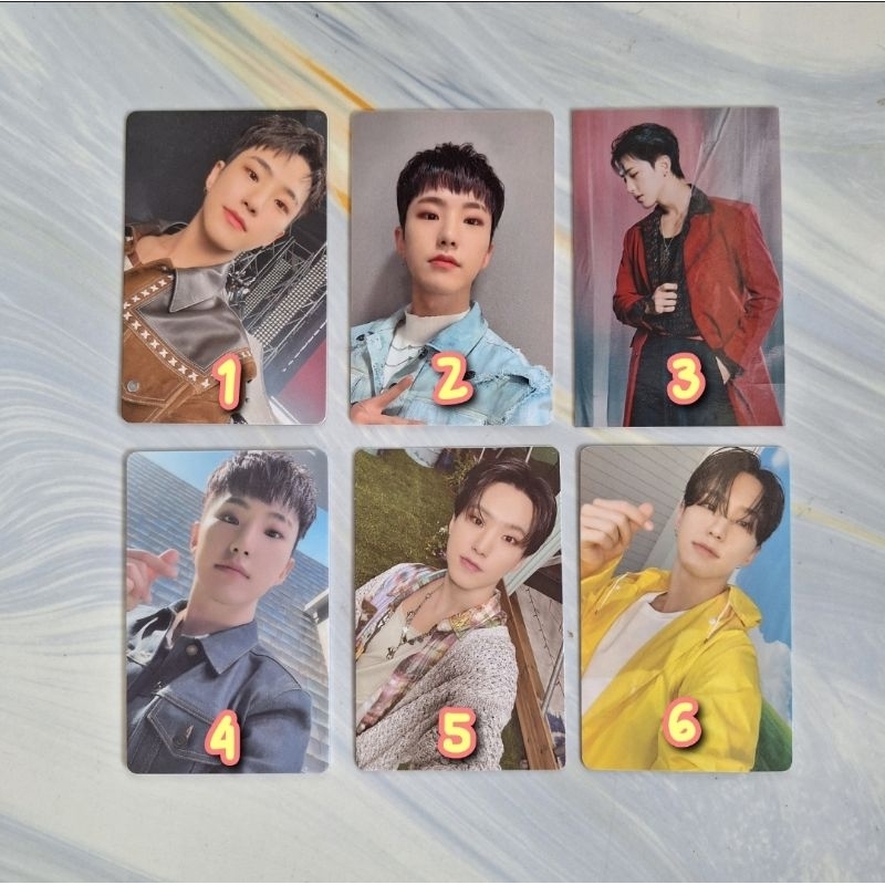 Jual Seventeen Hoshi Lucky Draw POB Yizhiyu Album Photocards | Shopee ...