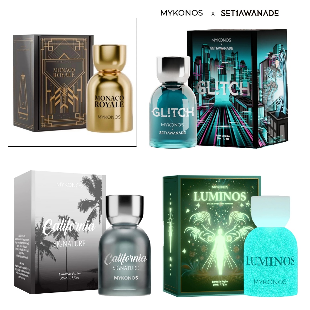 Jual READY Parfum Original Mykonos California Luminos Glitch Monaco ...
