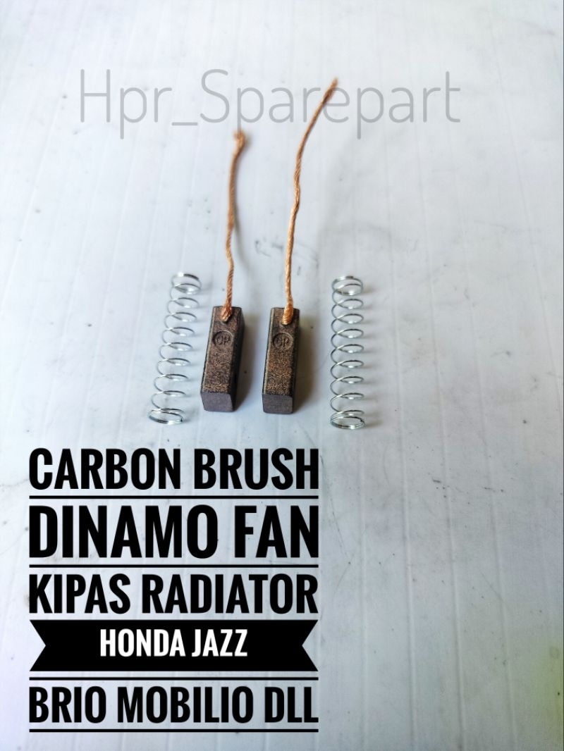 Jual Carbon Brush Dinamo Fan Kipas Radiator Honda Jazz City Brio Crv Old Dll A2 | Shopee Indonesia