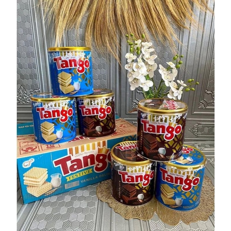 Jual Wafer Tango Kaleng 240 Gram | Shopee Indonesia