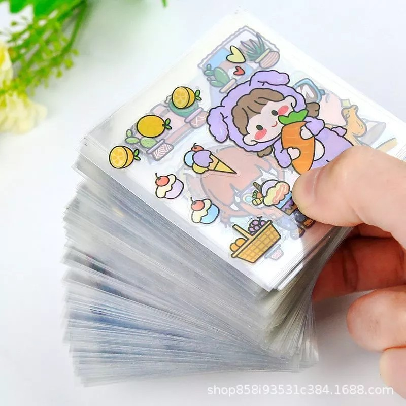 Jual Sticker Motif DIY Dekorasi Botol Casing Kotak Stiker Tempelan Lucu ...