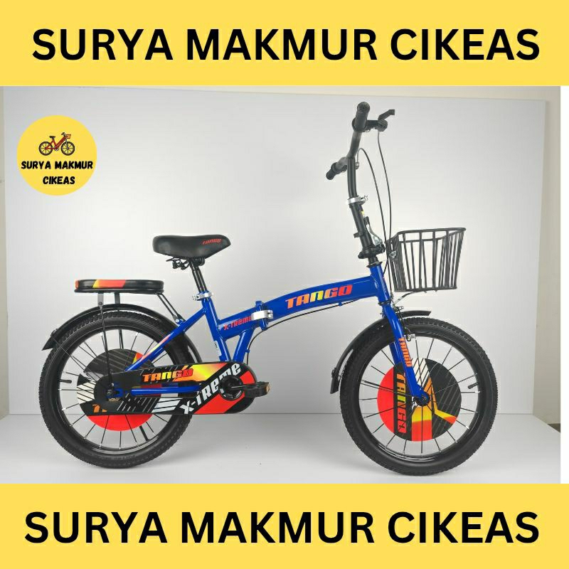 Jual Sepeda Lipat anak 18 inch Tango New | Shopee Indonesia