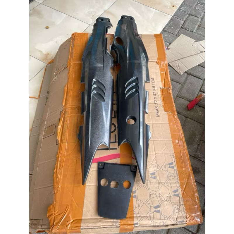 Jual BODY BELAKANG FIZR MODEL 125Z BAHAN ABS ORIGINAL SET SAMBUNGAN ...